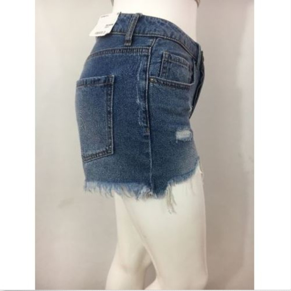 Forever 21 | Shorts | Boyfriend Shorts 26 Jean Destroyed Ripped Cut ...